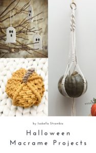Top 5 Halloween Macrame Projects - Isabella Strambio Blog