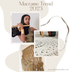 Macrame Trends in 2023 - Isabella Strambio Blog