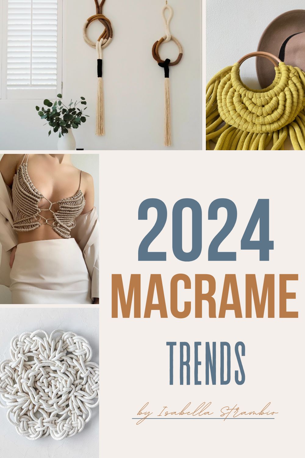 MaCRaME TRENDS 2024: Crafting the Future of Knotting - Isabella ...